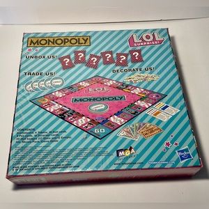 Hasbro | Games | New Monopoly Game Lol Surprise Edition Board Game Ages ...